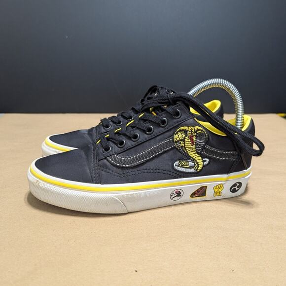 Vans | Shoes | Vans Cobra Kai Old Skool Sneakers Black Snake Low Unisex ...